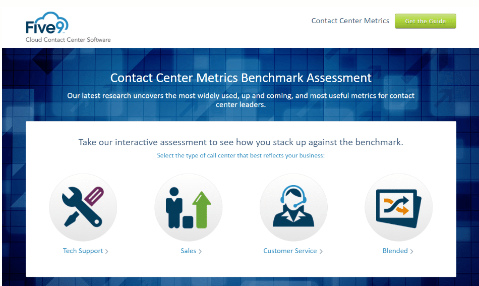 Five9 - Benchmark assessment - Ion Interactive